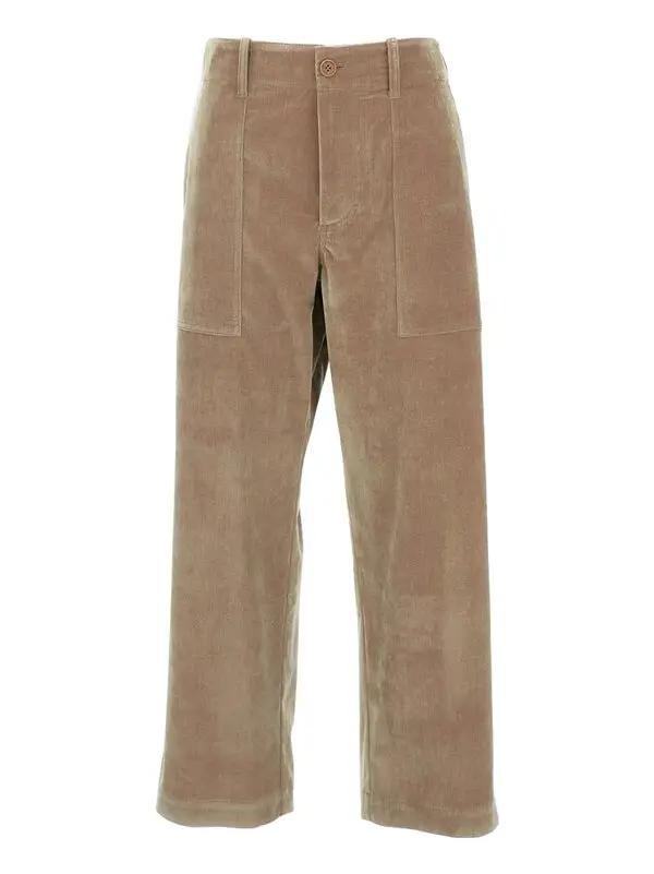 MAISON JEJIA Camille Velvet Trousers - Green