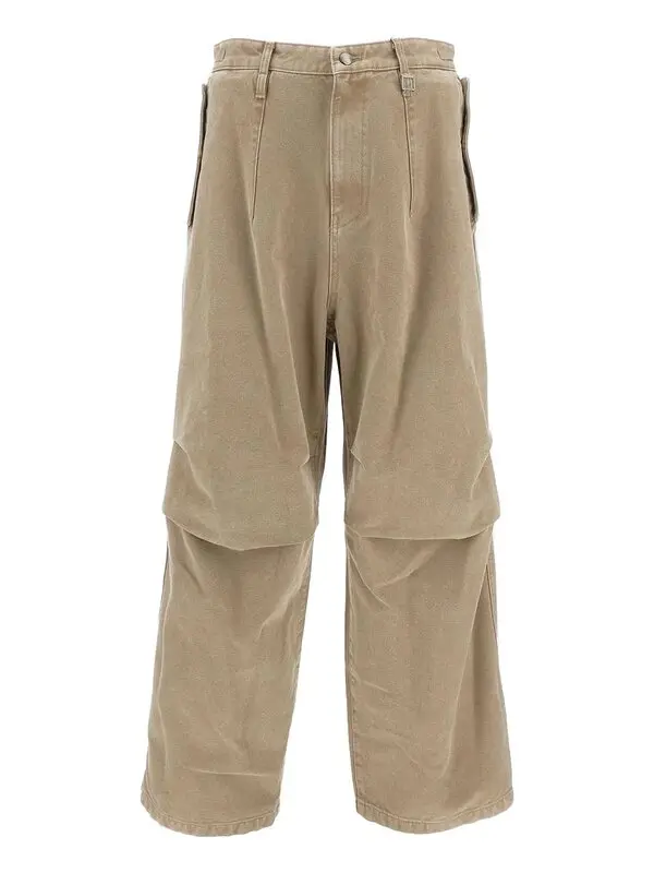 WOOYOUNGMI Wide-leg Trousers - Beige
