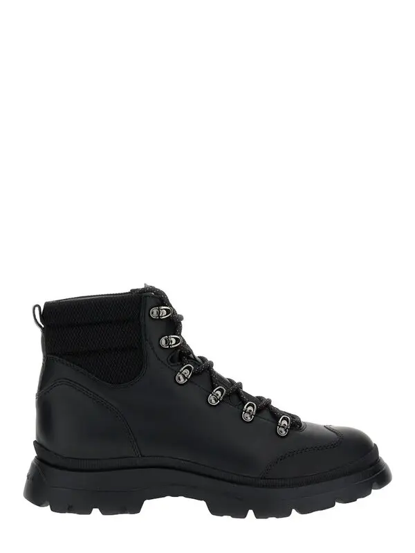 Hogan Pedula Ankle Boots - Black