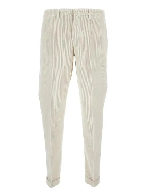 FAY Capri Cords - White