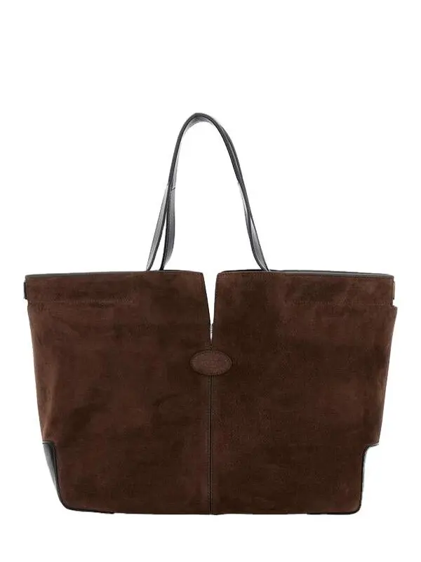 TOD'S Dbm Shopping Bag - Brown