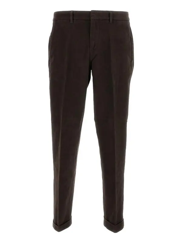 FAY Capri Pants - Brown