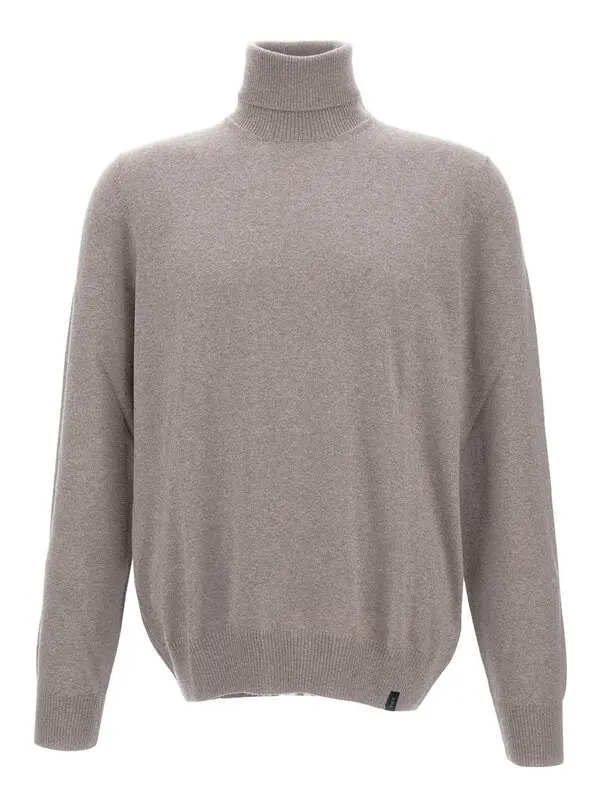 FAY Turtleneck Sweater - Beige