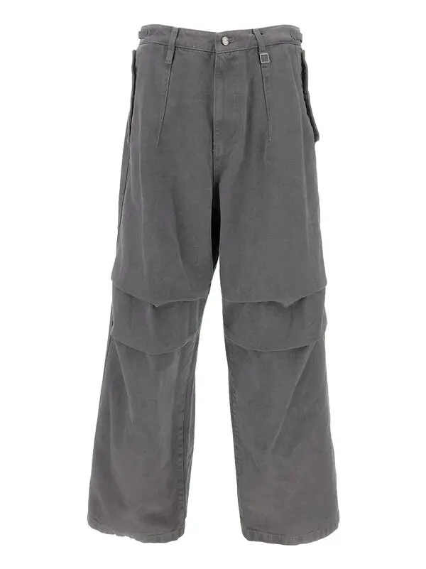 WOOYOUNGMI Wide-leg Trousers - Grey