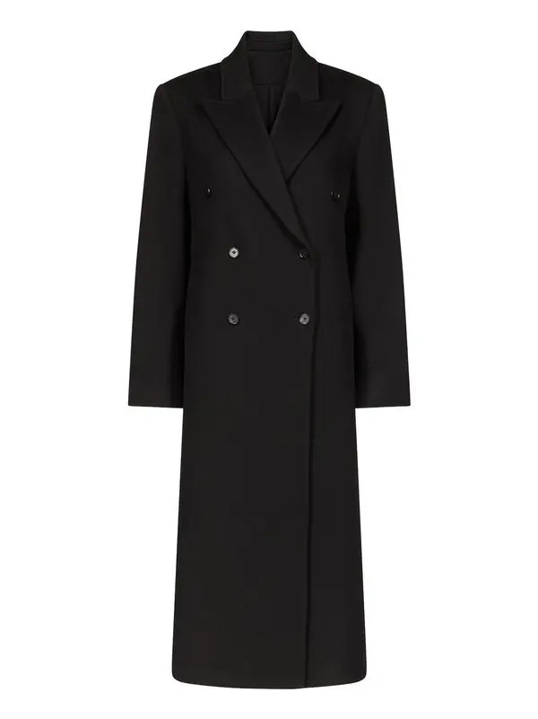 Loulou De Saison Rosco Long Coat - Black