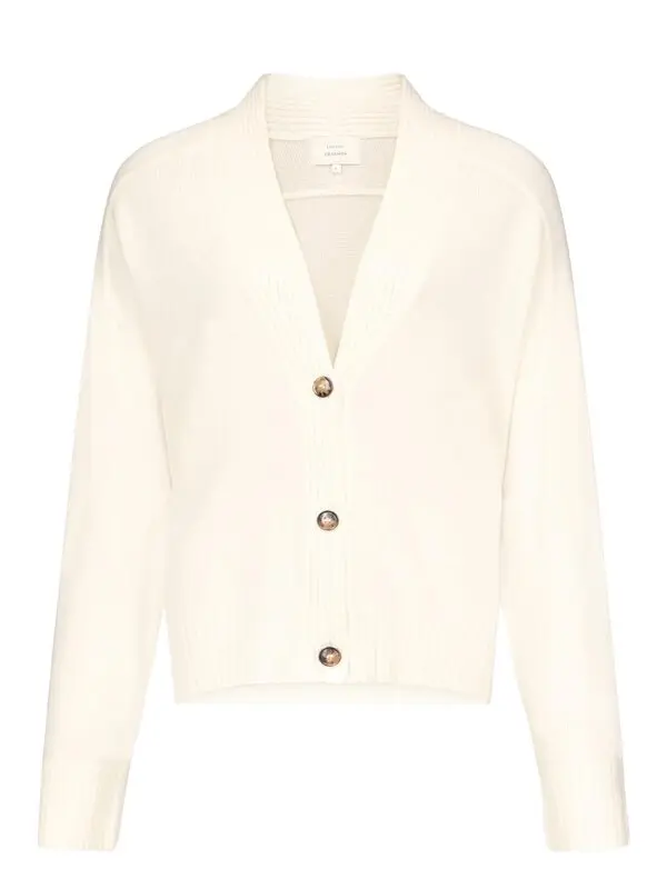 Loulou De Saison Kaia's Cardigan - White