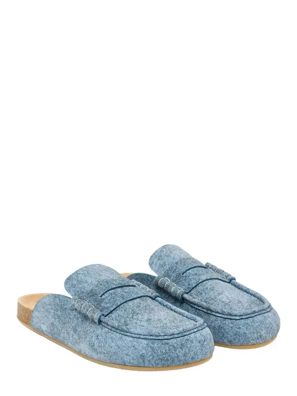 JW Anderson Stitch Loafer - Blue