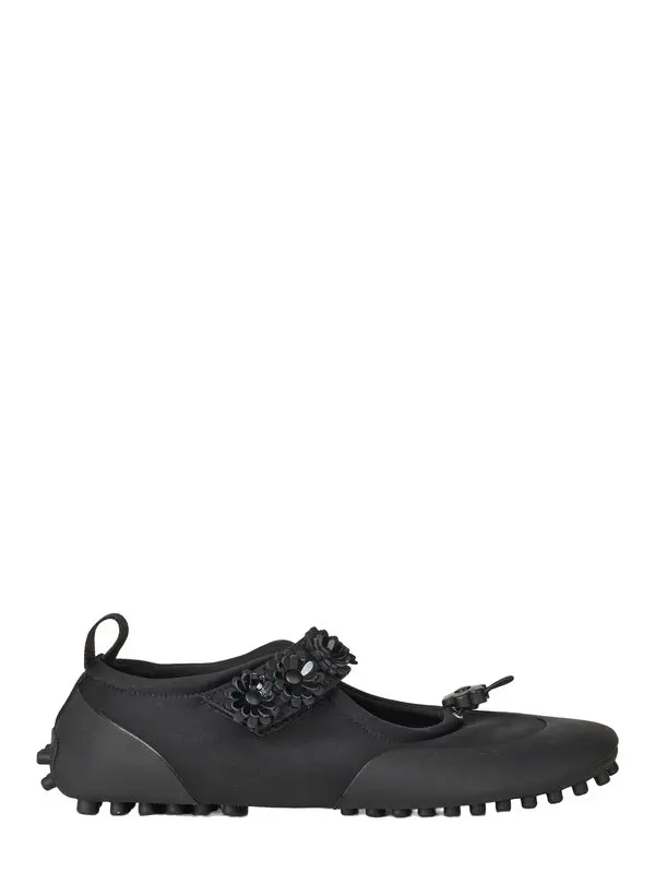 Cecilie Bahnsen Bess Mary Jane Flats - Black