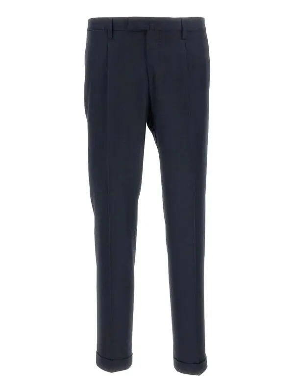 BRIGLIA 1949 Tailored Trousers - Blue
