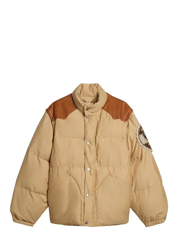 GOLDEN GOOSE Journey Down Jacket - Beige