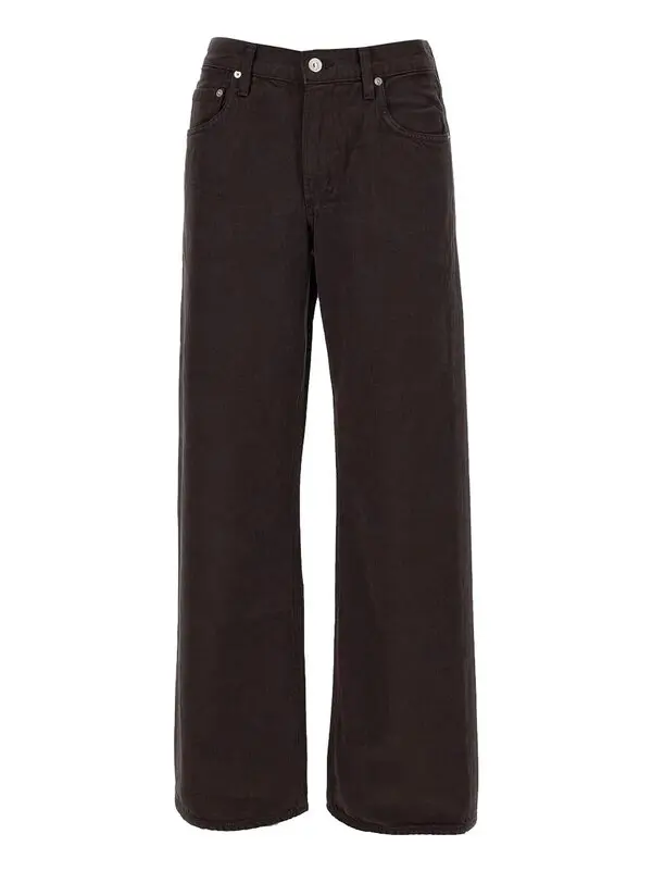 Citizens Of Humanity Wide-leg Jeans - Brown