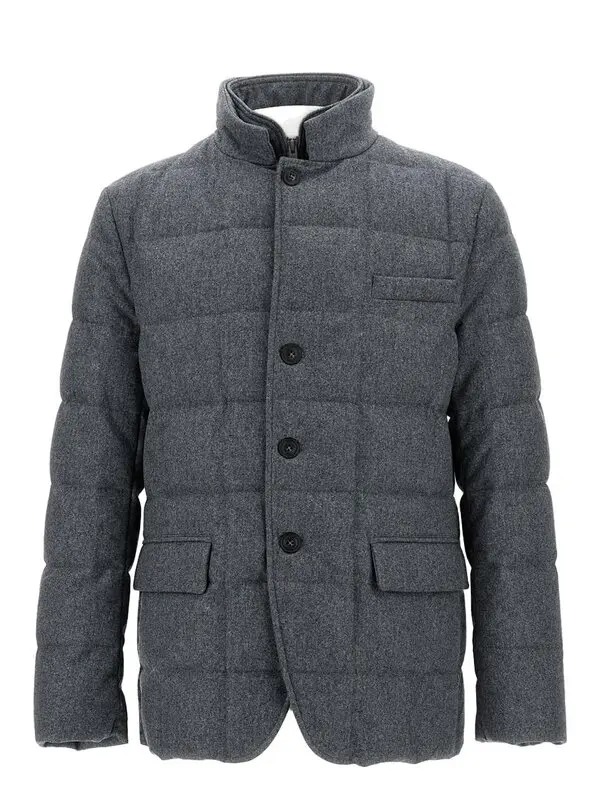 FAY Padded Jacket - Grey