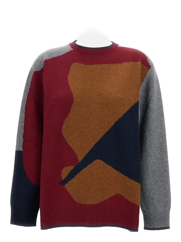 Plan C Crewneck Sweater - Multicolor