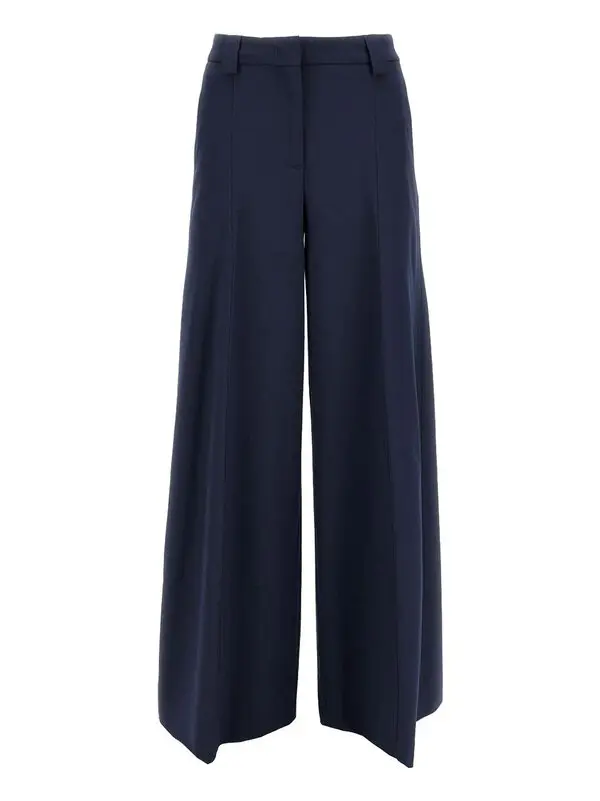 THELATEST Wide Leg Trousers - Blue