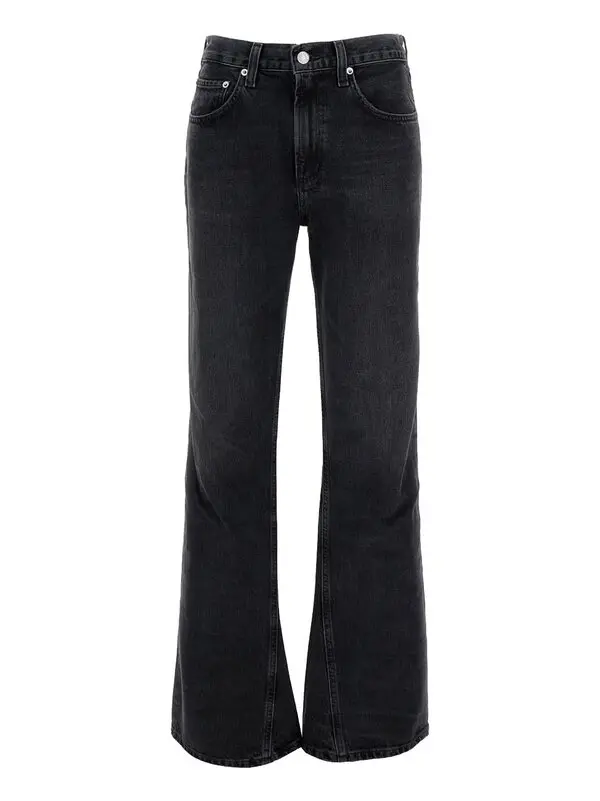 AGOLDE Wide-leg Jeans - Black