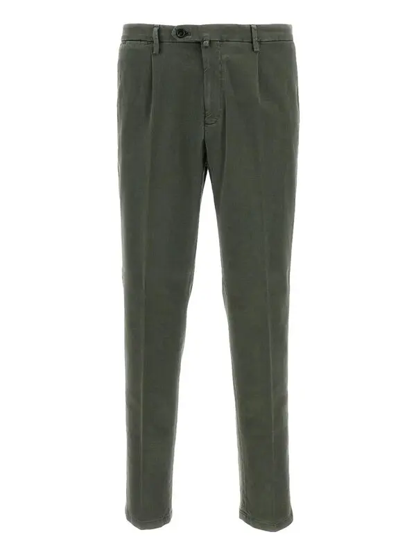 BRIGLIA 1949 Tailored Trousers - Green