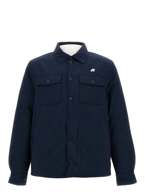 K-WAY Umbert Shirt Jacket - Blue