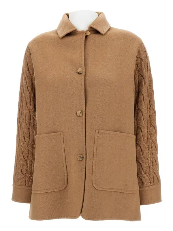 Max Mara Tacco Shirt Jacket - Brown