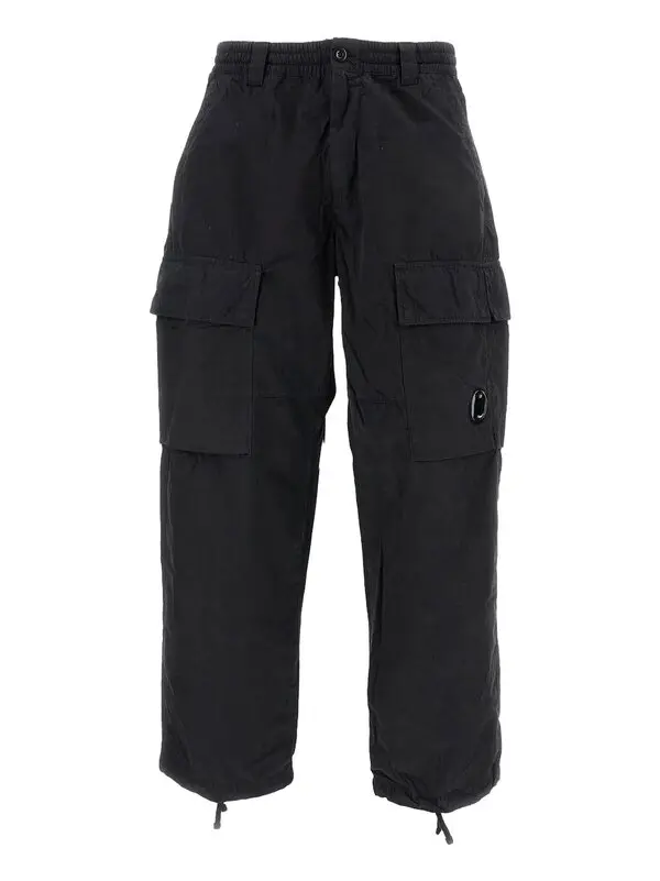 C.P. COMPANY Cargo Pants In Microreps Nylon - Black