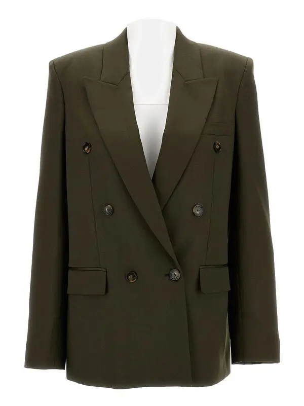Stella McCartney Tailored Wool-blend Jacket - Green