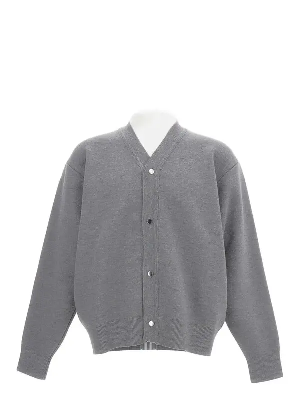 Jacquemus The Double Cardigan - Grey