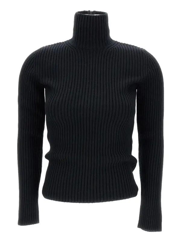 Max Mara Aral Turtleneck Sweater - Black