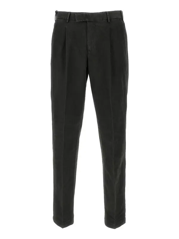 PT TORINO Straight Leg Trousers - Green