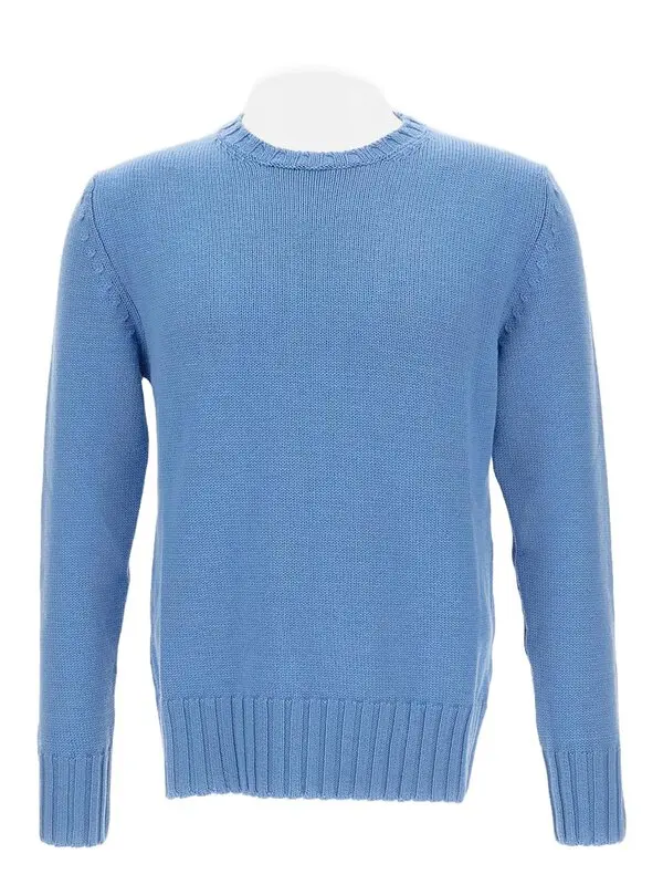 CUSTOMER LOVERS Crewneck Sweater - Sky Blue