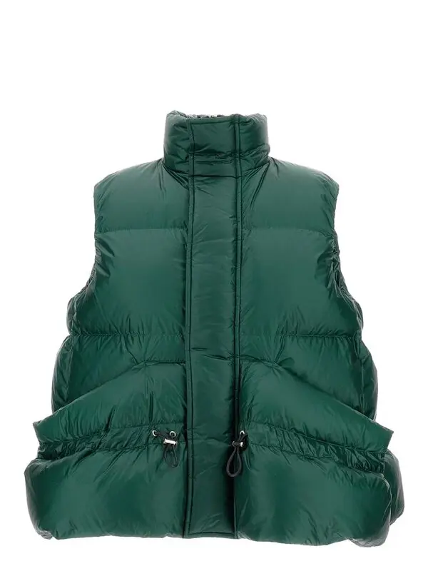 Sacai Padded Nylon Vest - Green