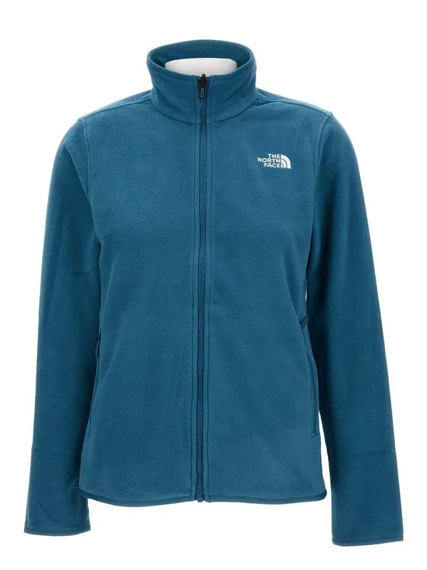 The North Face Fleece Zip-up Jacket - Sky Blue