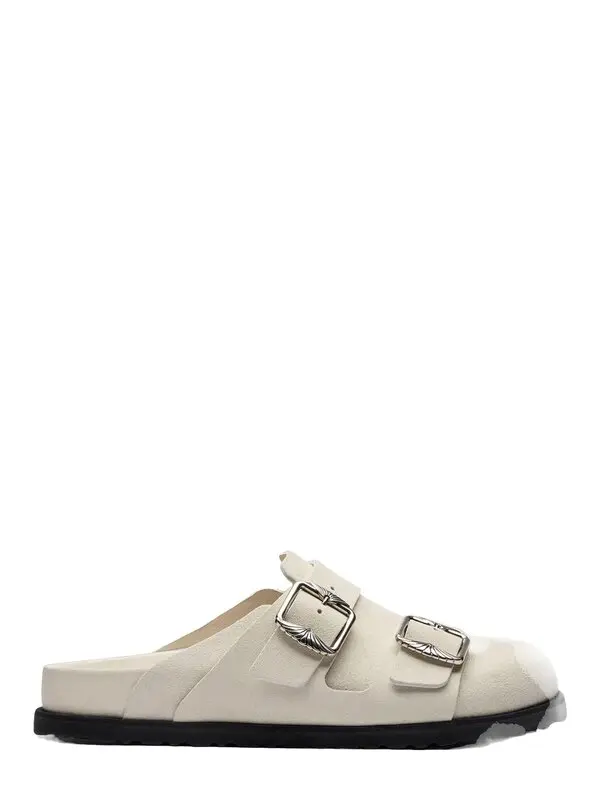 BIRKENSTOCK Becomes Berlin 222 West Suede - White