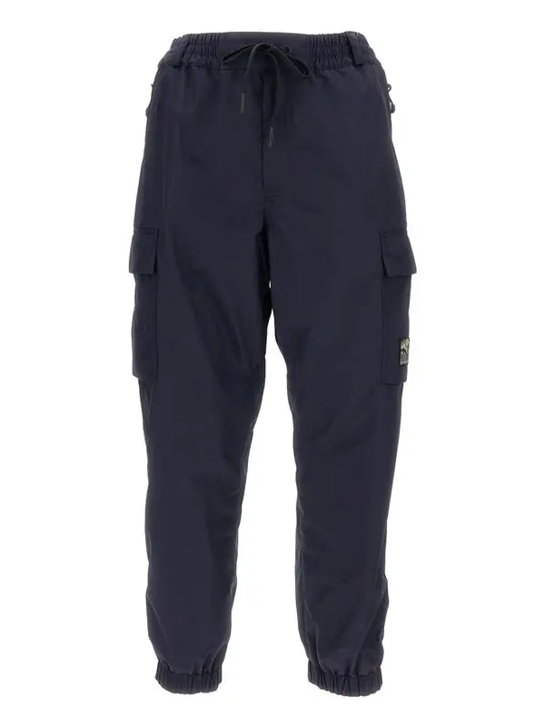 Moncler Technical Cargo Trousers - Blue