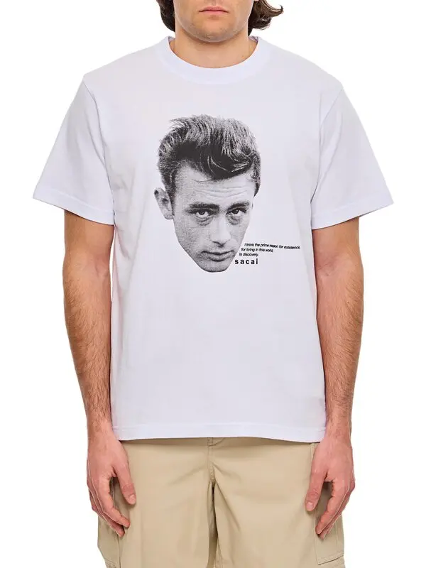 Sacai James Dean T-shirt - White
