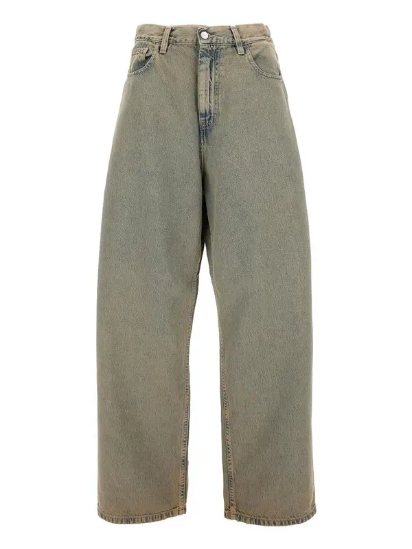 Carhartt Work In Progress Brandon Wide-leg Jeans - Grey