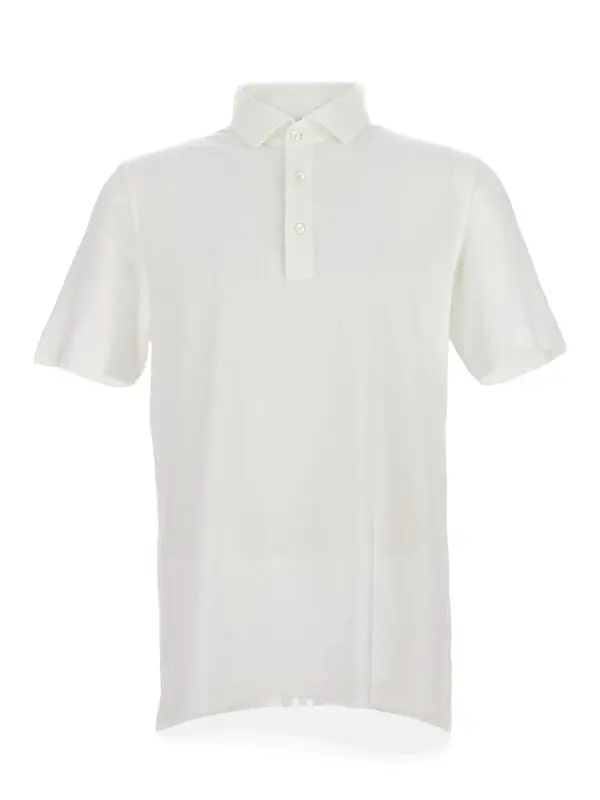 DRUMOHR Polo Piquet - White