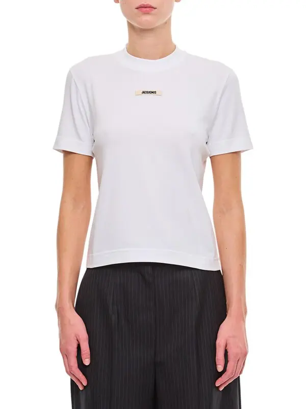 Jacquemus The Gros Grain T-shirt - White