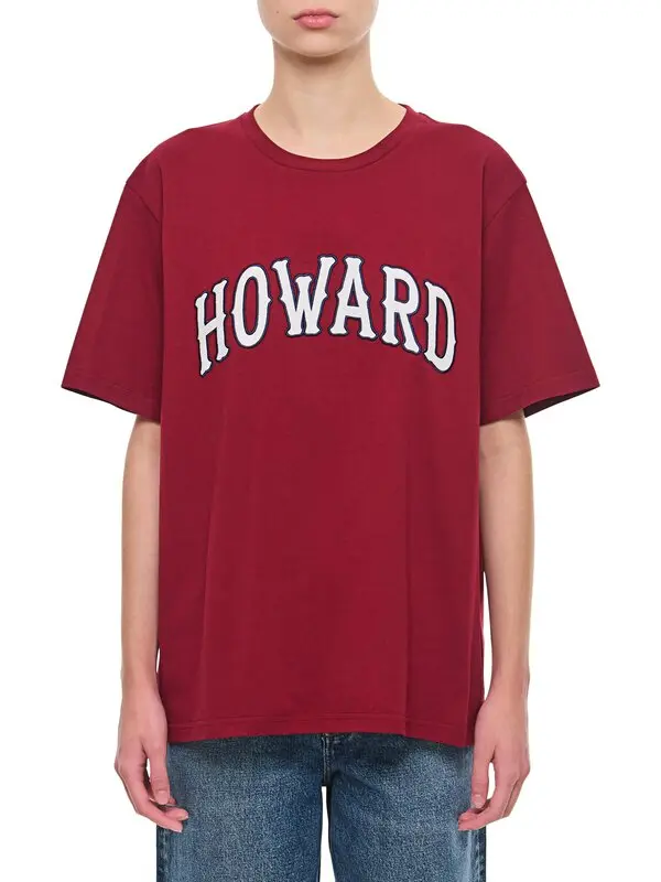 WALES BONNER Howard T-shirt - Red
