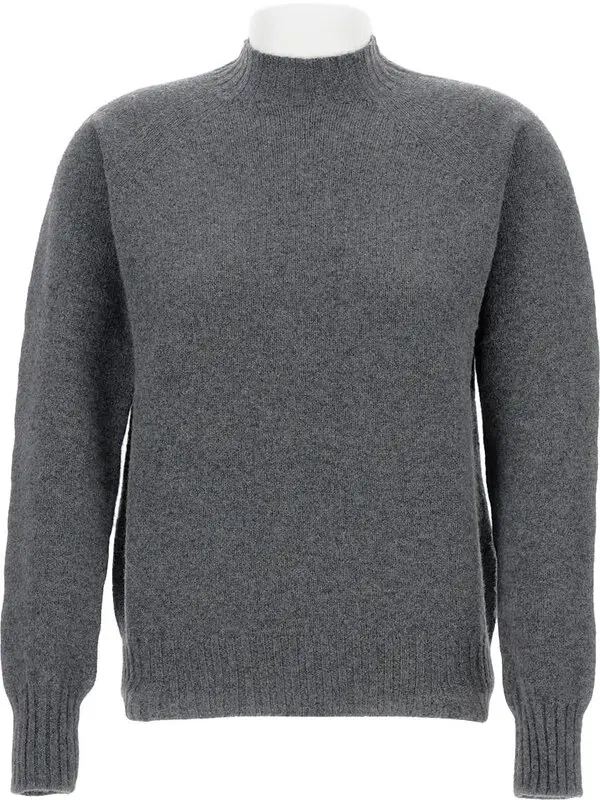 DRUMOHR Wool Crewneck Sweater - Grey