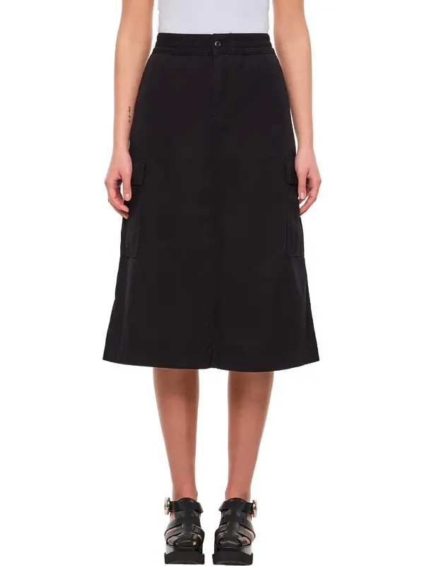 Carhartt Work In Progress Jet Cargo Skirt - Black