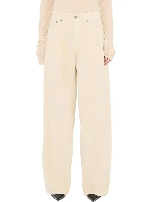 HAIKURE Bethany Wide Leg Trousers - White