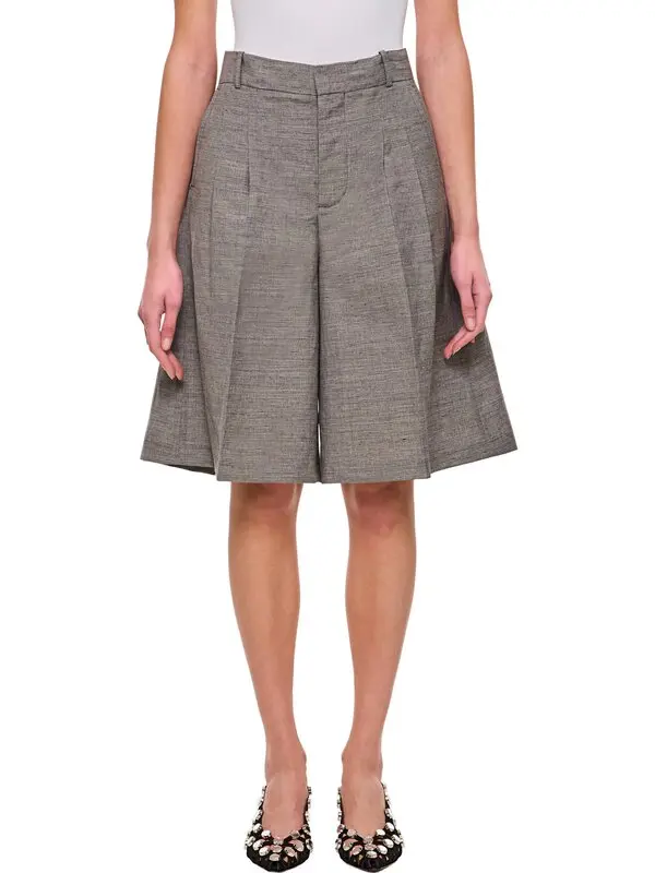 DURAZZI MILANO Sartorial Bermuda Shorts - Grey
