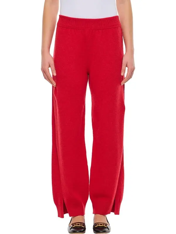 BARRIE Cashmere Pants - Red