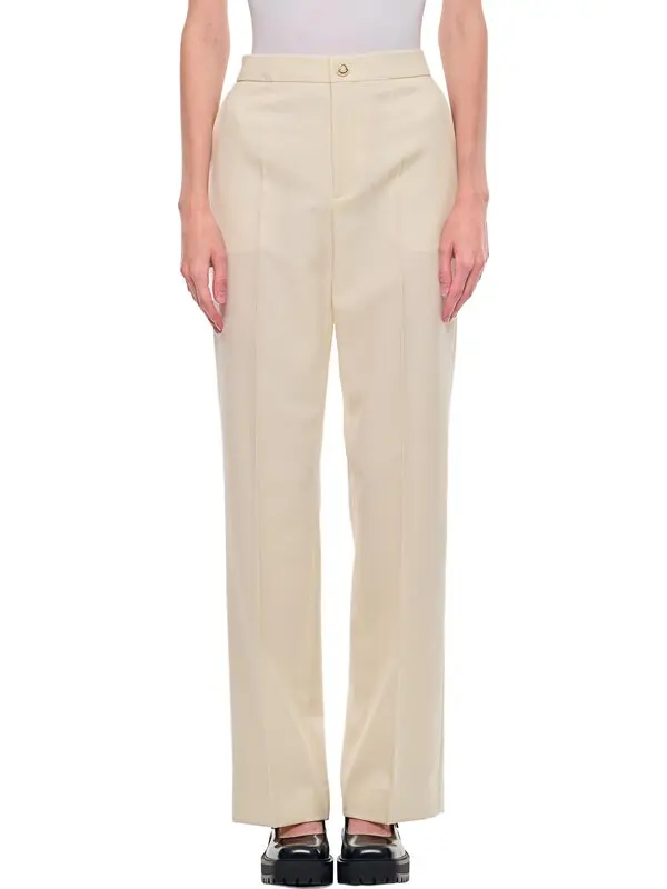 Moncler High-waist Pants - Beige