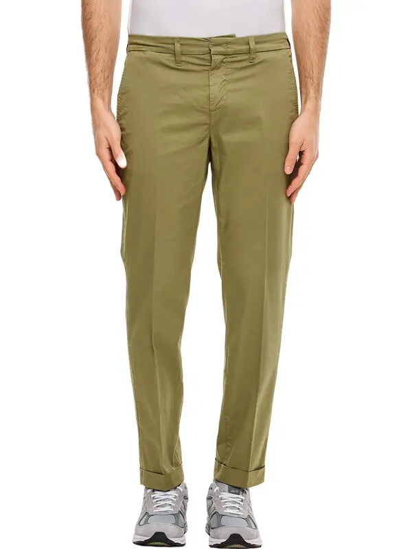 FAY Capri Trousers - Green