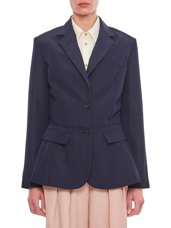 JW Anderson Viscose Blazer - Blue