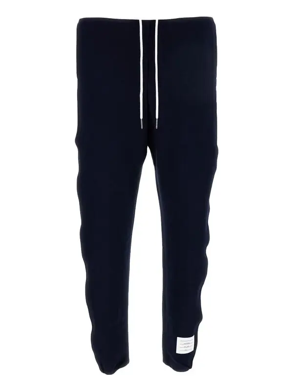 Thom Browne Cotton Trousers - Blue