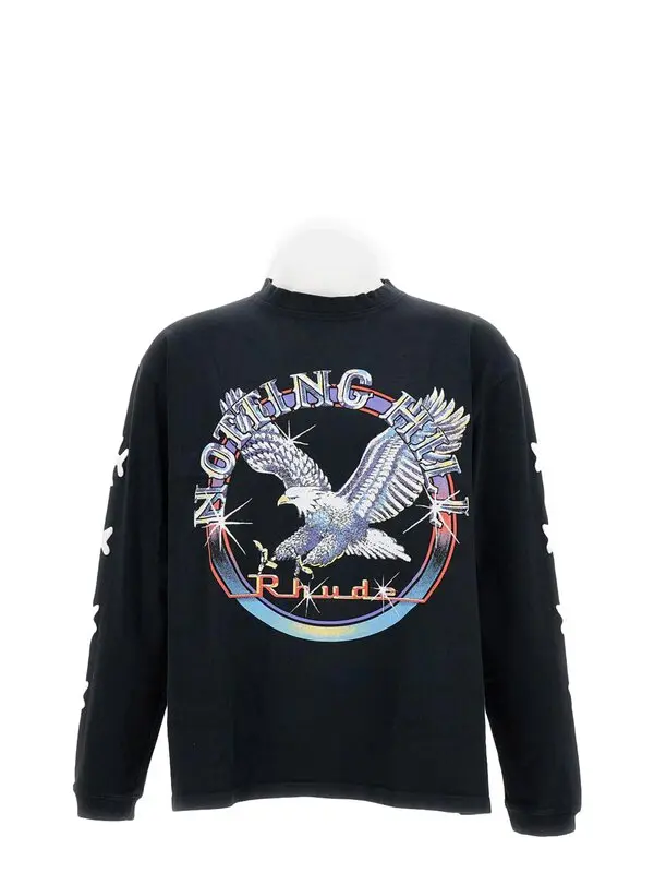 Rhude Printed Crewneck Sweatshirt - Black