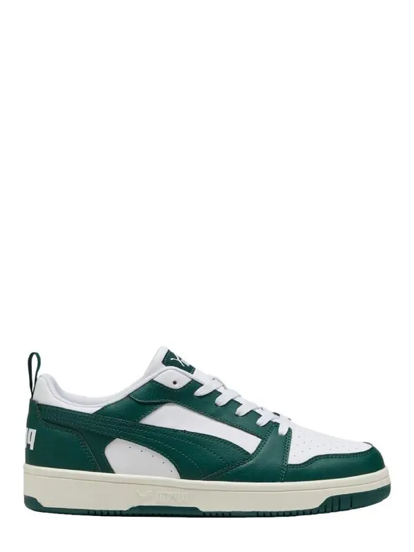 PUMA Rebound V6 Low Top Sneakers - Green/white