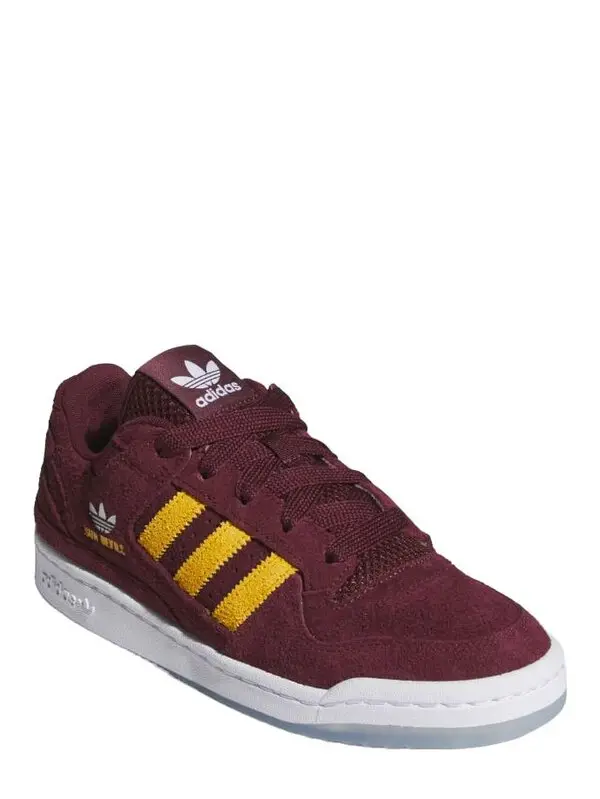 Adidas Forum Low Cl Sneakers - Team Maroon / Cloud White / Team Colleg Gold