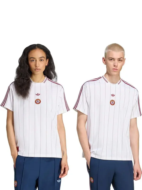Adidas Aston Villa Fc Terrace Icons Jersey - White